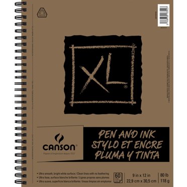 Canson 23336 9 x 12 in. XL Marker Paper Pad, 100 Sheets - Walmart.com