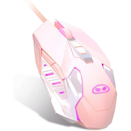 Gaming Mouse,Magegee 4 Adjustable 3200 DPI Levels 7 Color Changing ...