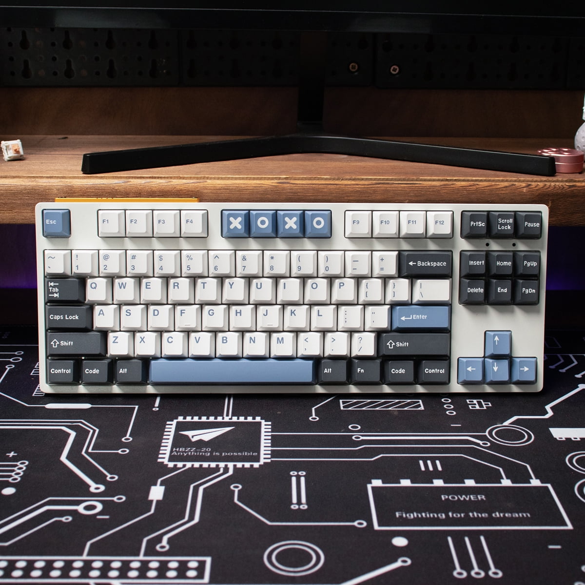 Buy Keycaps 171 Keys Cherry Profile PBT Double Shot Arctic Circle ...