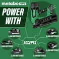 Metabo Hpt 18V Power Nailer, 21-Deg Cordless Framing Nailer with 4Ah ...