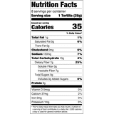 La Banderita Carb Counter Carb Lean Tortillas - 5.5" Snack Size Flour ...