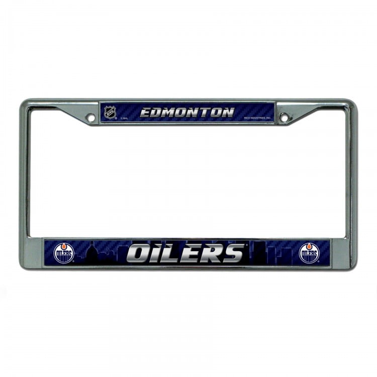 Click here for Rico Industries Edmonton Oilers Chrome License Pla... prices