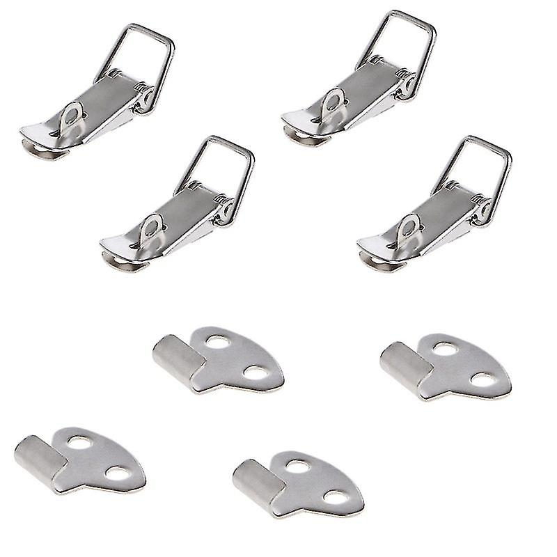 Hardware Cabinet Box Spring Latches Hooks Stainless Steel Latch Latch 4 ...
