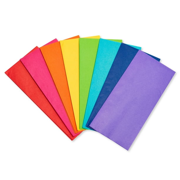 American Greetings Bold Multi Color Tissue paper, 40 Sheets - Walmart.com