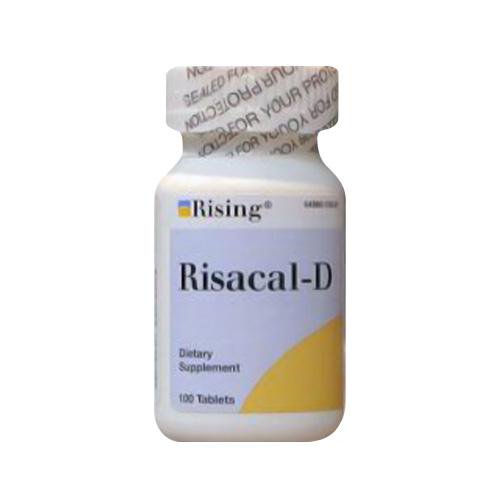 Rising Risacal-D Dietary Supplement Tablets, 100 Count - Walmart.com ...