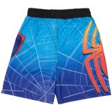 Marvel Spider-Man Peter Parker Boys Swim Trunks - Bathing Suit Swim ...