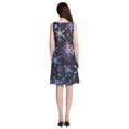 DIXRUYEE Womens Dresses Loose Neck Sleeveless Oversize Pink Gold Blue ...