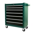 7-Drawer Rolling Tool Cart,Lockable Home Repair Tool Storage Organizer,Rolling Tool Box On ...
