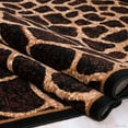 Allstar Black Woven High Quality Rug, Raw Natural Animal Skin Design ...