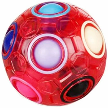 Cuberspeed Magic Rainbow Ball Luminous Green Stress Fidget Ball Brain ...