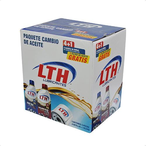 Kit de Cambio de ACEITE MOTOR LTH 20W50 y FILTRO de ACEITE LTH 3600 ...