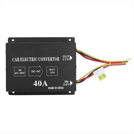Motor decompressor, car truck DC 24 V to 12 V inverter power converter ...