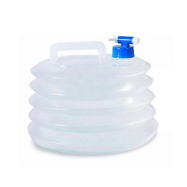 Collapsible Water Container, 5l/10l/15l Bpa-free Camping Water Containers With Tap, Water ...