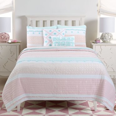 Levtex Home Full Queen Red Farmhouse Plaid Quilt & Shams Set ...