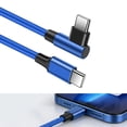 60W Power USB C Cable Nylon Braided for Phone Tablet Laptop 480Mbps ...