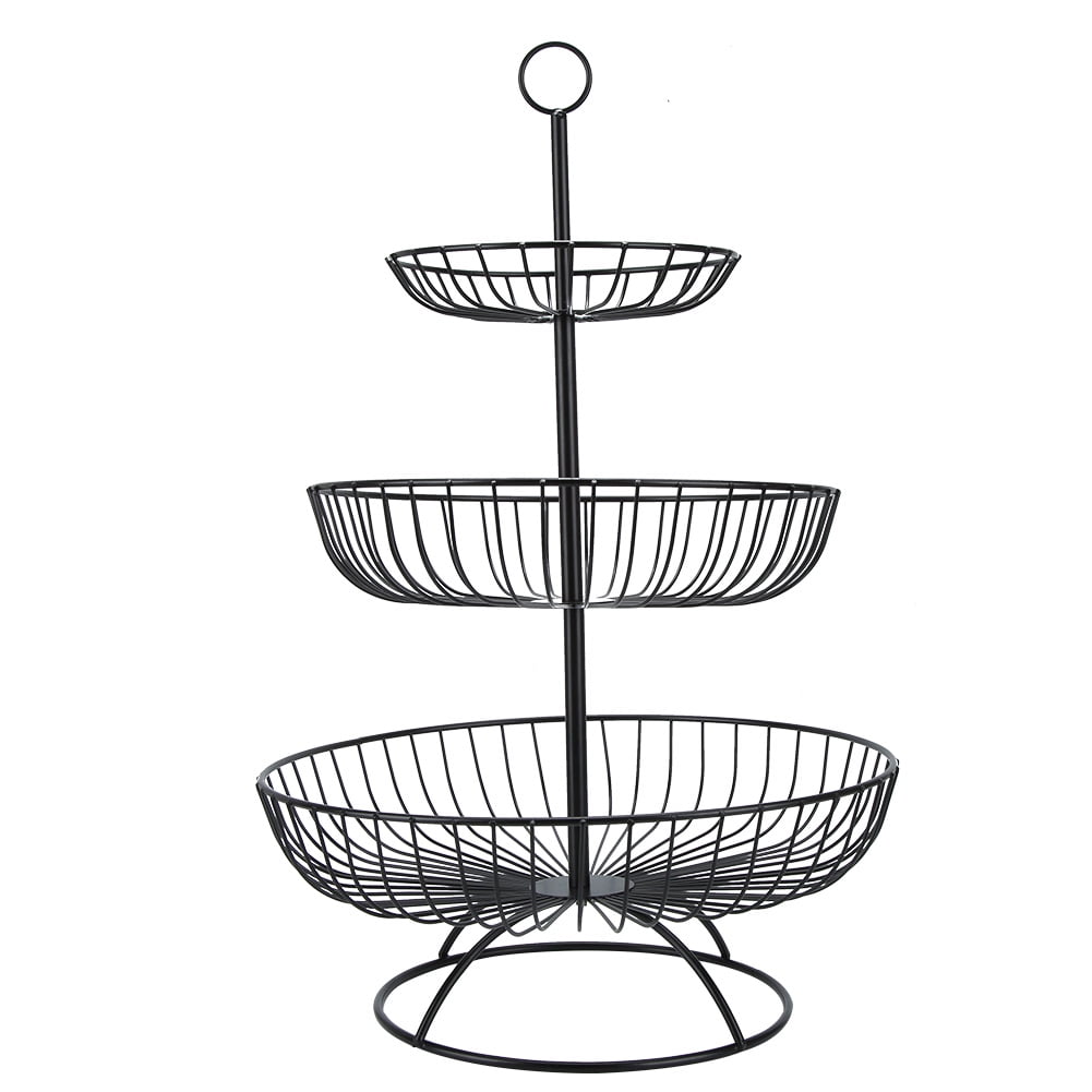 Click here for Liyjtk Home Living Room Modern 3 Tier Fruit Bowl S... prices