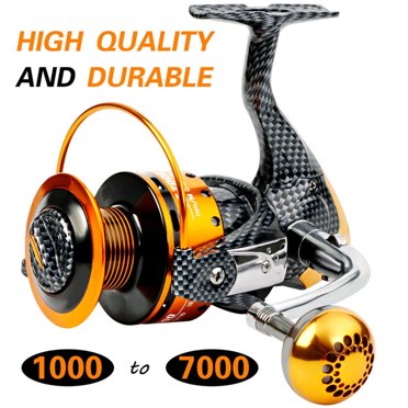 Ozark Trail OTX Pro 4000 Spinning Fishing Reel, 5.1:1 Gear Ratio, Black ...