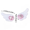 1 Pair Fashionable Hair Clip Hair Barrette Decorated With Angel Wing ...