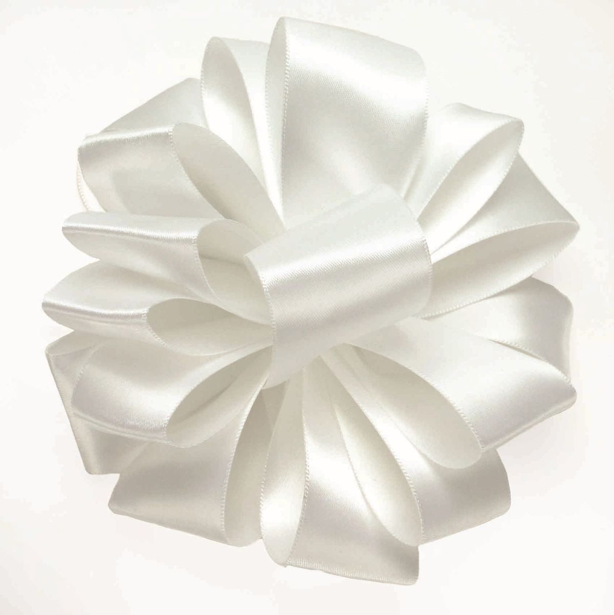 White Double Face Satin Ribbon - Walmart.com