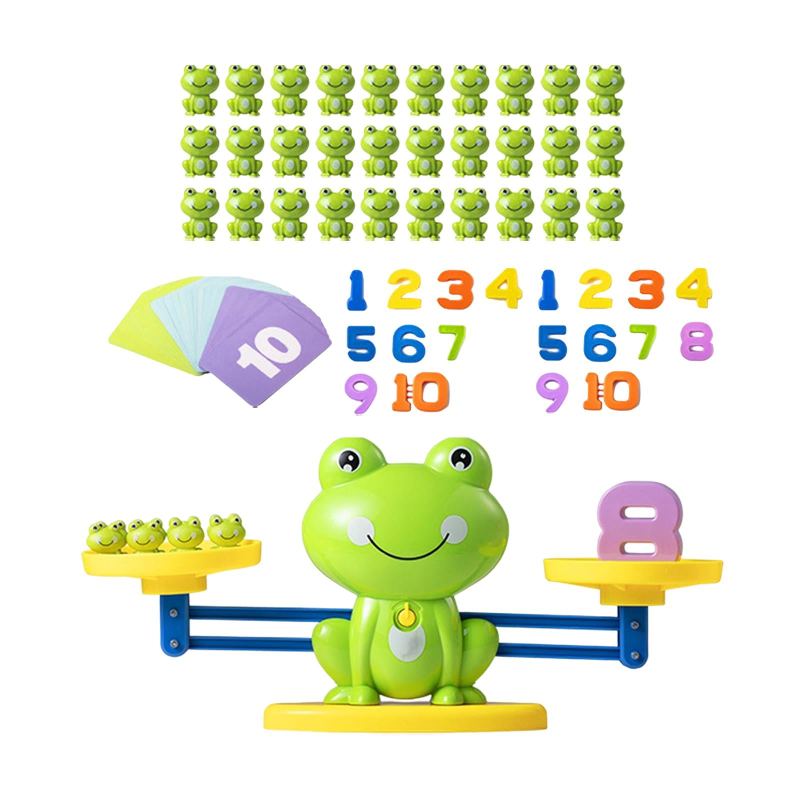 Frog Balance Math Game Number Counting Toy para niñas regalos de 20 ...