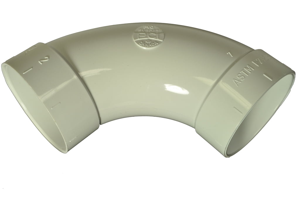 Central Vacuum PVC 2 Inch 90 Degree Elbow Sweep BI-9000 | Walmart Canada