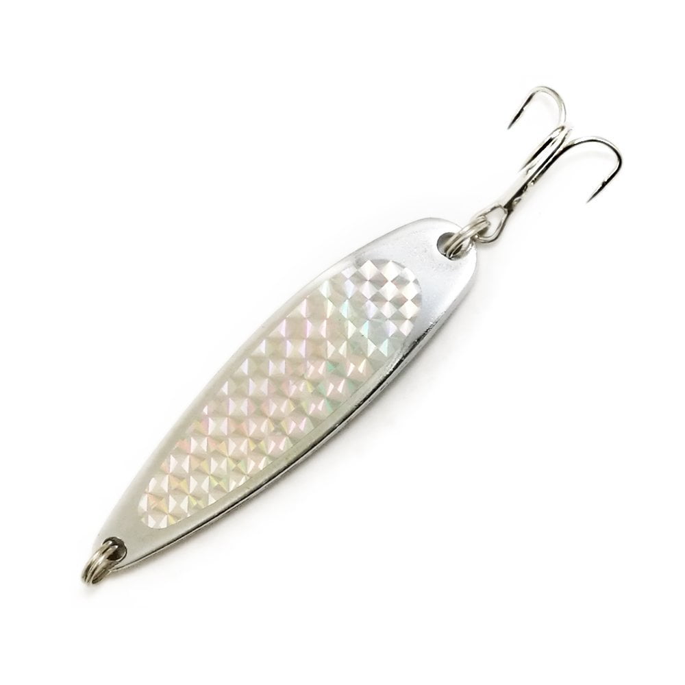 3oz Crocodile Spoons aka Krocodile - 10 Pcs - Chrome w/Prism Tape ...