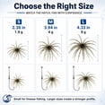 Sea Urchin Soft Fishing Lure, Prickly Pear Bait with 24 Floating ...