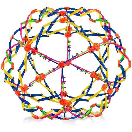 Hoberman Sphere Ball , Breathing Ball, Plastic Scalable Stretch Ball ...