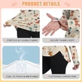 Cartoon Dogs Scattered Women UPF 50+ UV Shirts Long Sleeve with Thumb ...