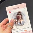 Book Coffee Girl Phone Grip – Magnetic Stand Accessory - Walmart.com