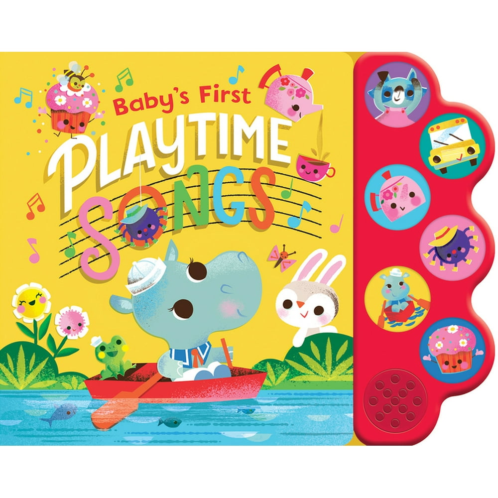 Interactive Children's Song Book with 6 Sing-Along Tunes: Playtime ...