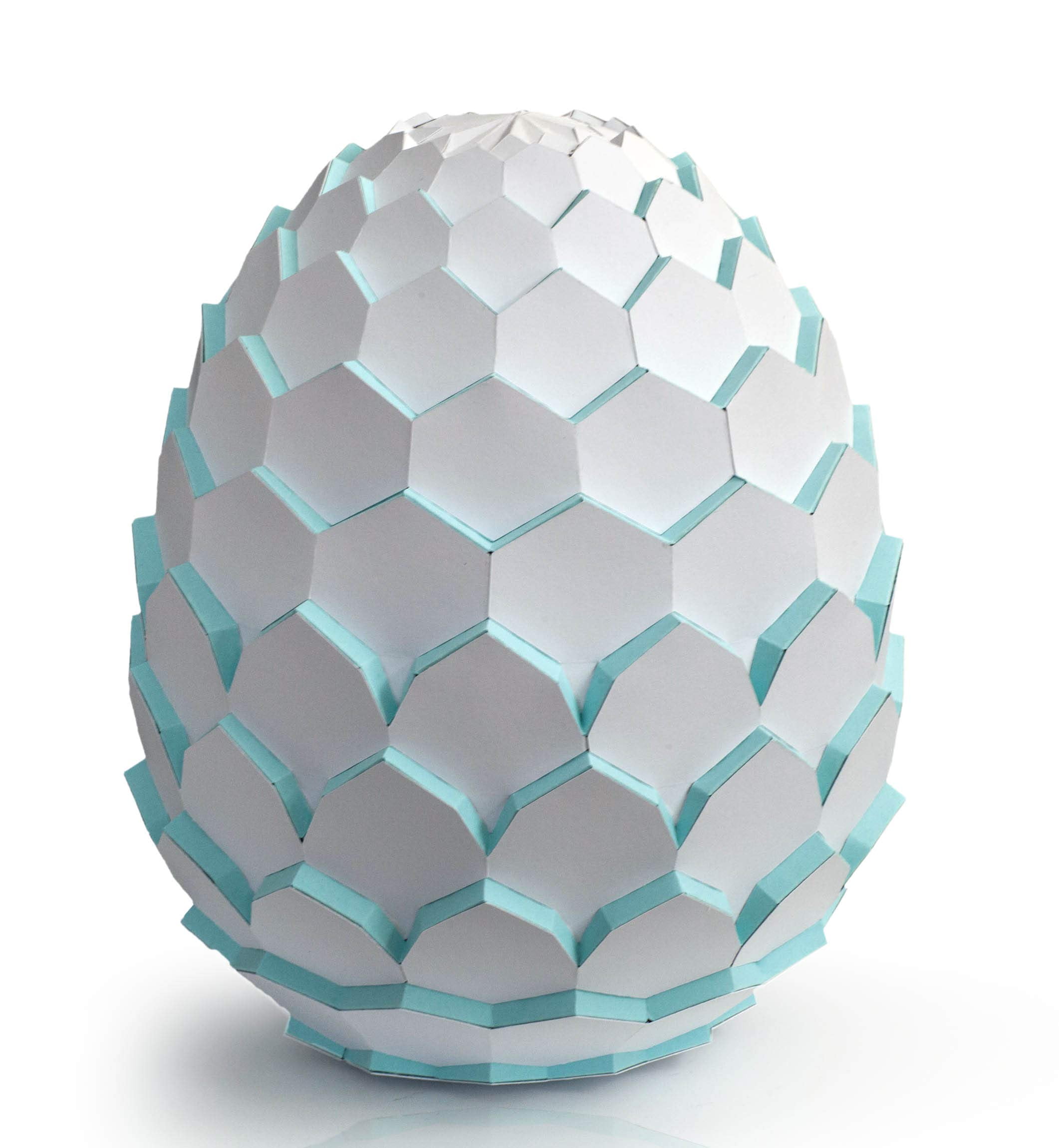 Kit 3D Origadream Dragon Egg de Papercraft con cartón precortado de 300 ...