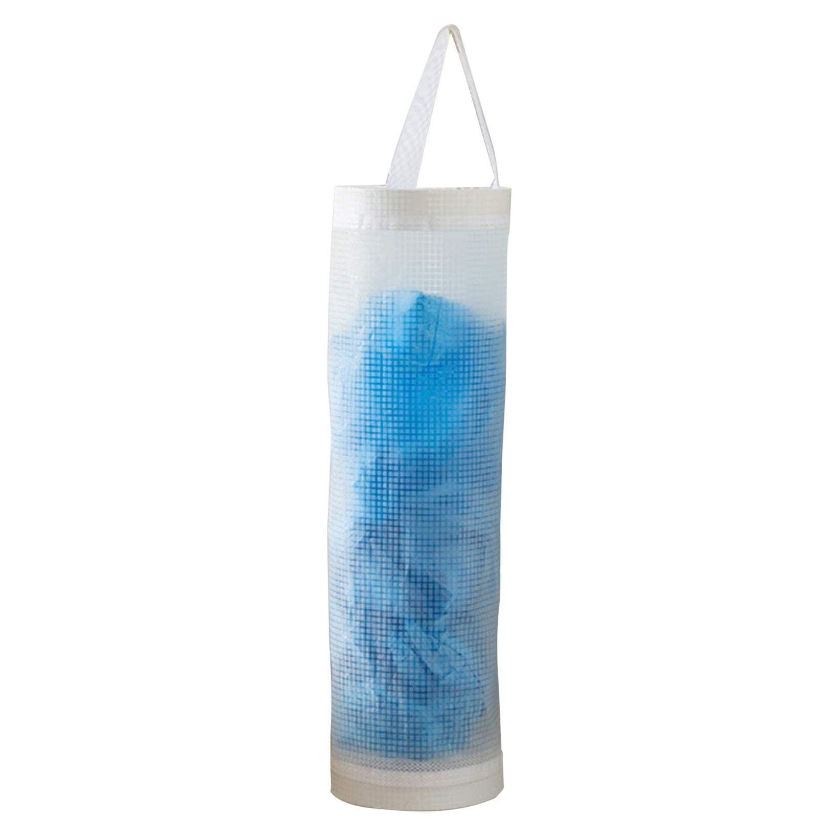 Rubbish Bags Dispenser for Kitchen, Hanging Mesh Folding Garbage Bags ...