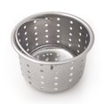 GZILA 3-inch Metal Kitchen Sink Drain Basket, Deep Cup with Handle, SUS 304 Stainless Steel ...