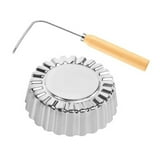 WINDLAND Cast Rosette Iron Mold Set, 6 Designs, Food-Grade Aluminum ...