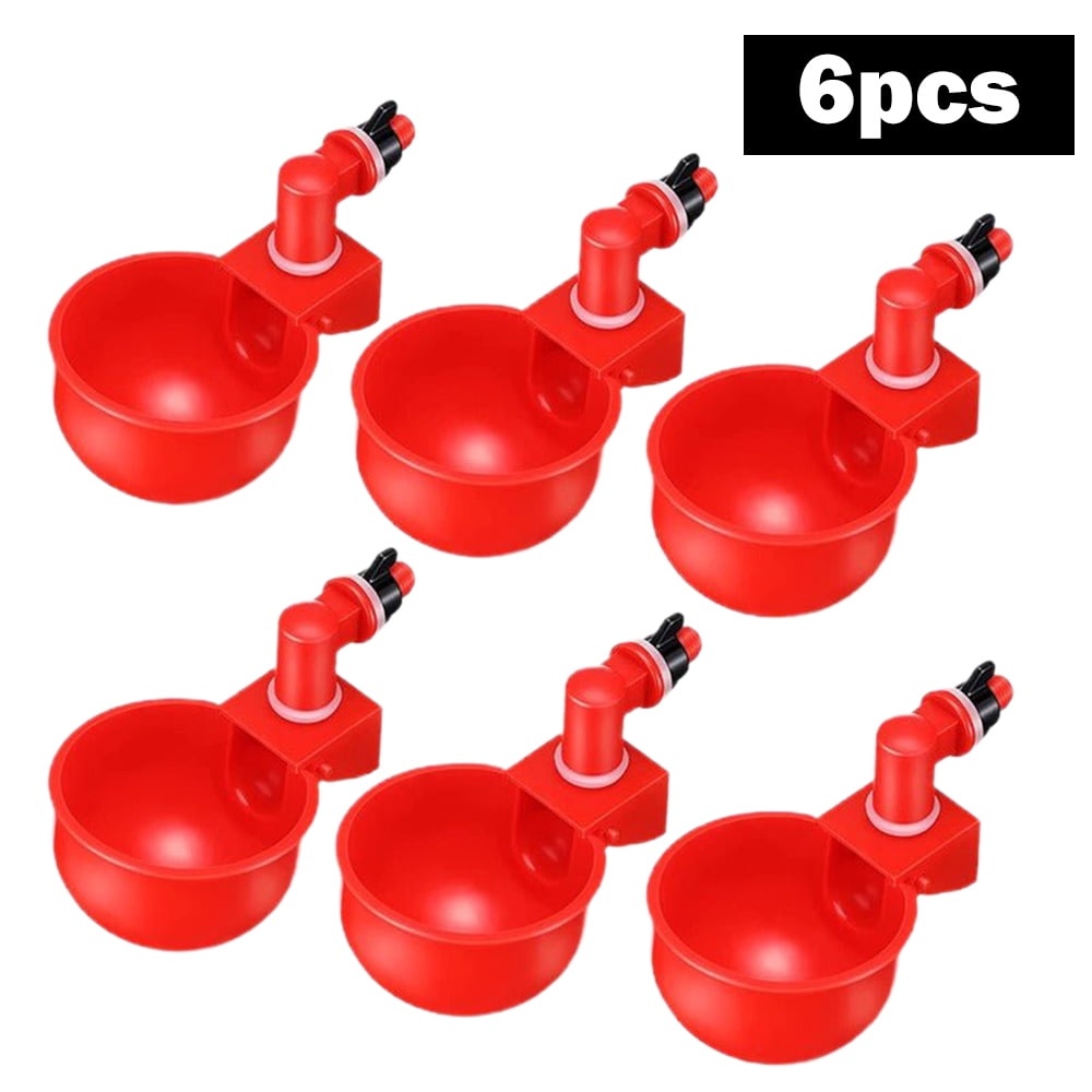 Automatic Chicken Waterer Cups Chicken Coop Accessories Filling Poultry ...