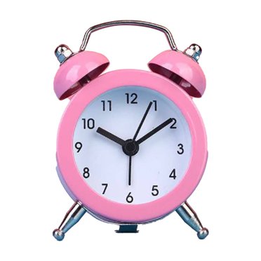 Vintage Loud Twin Bell Alarm Clock with Battery Backlight for Bedroom ...