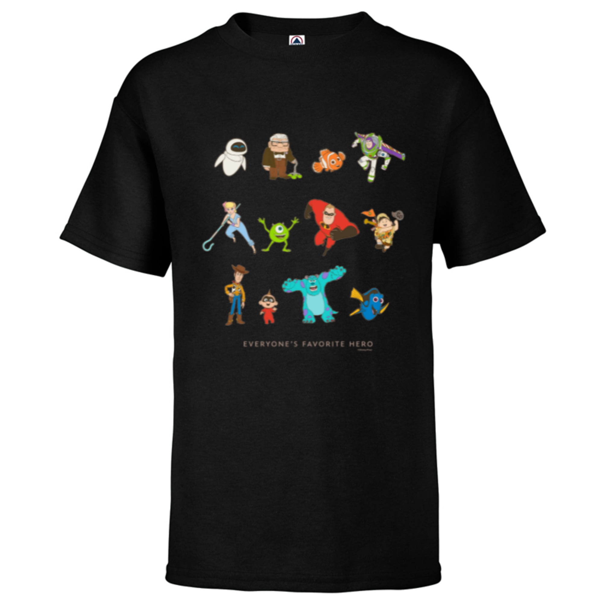 Disney and Pixar Character Everyone’s Favorite Hero - Short Sleeve T ...