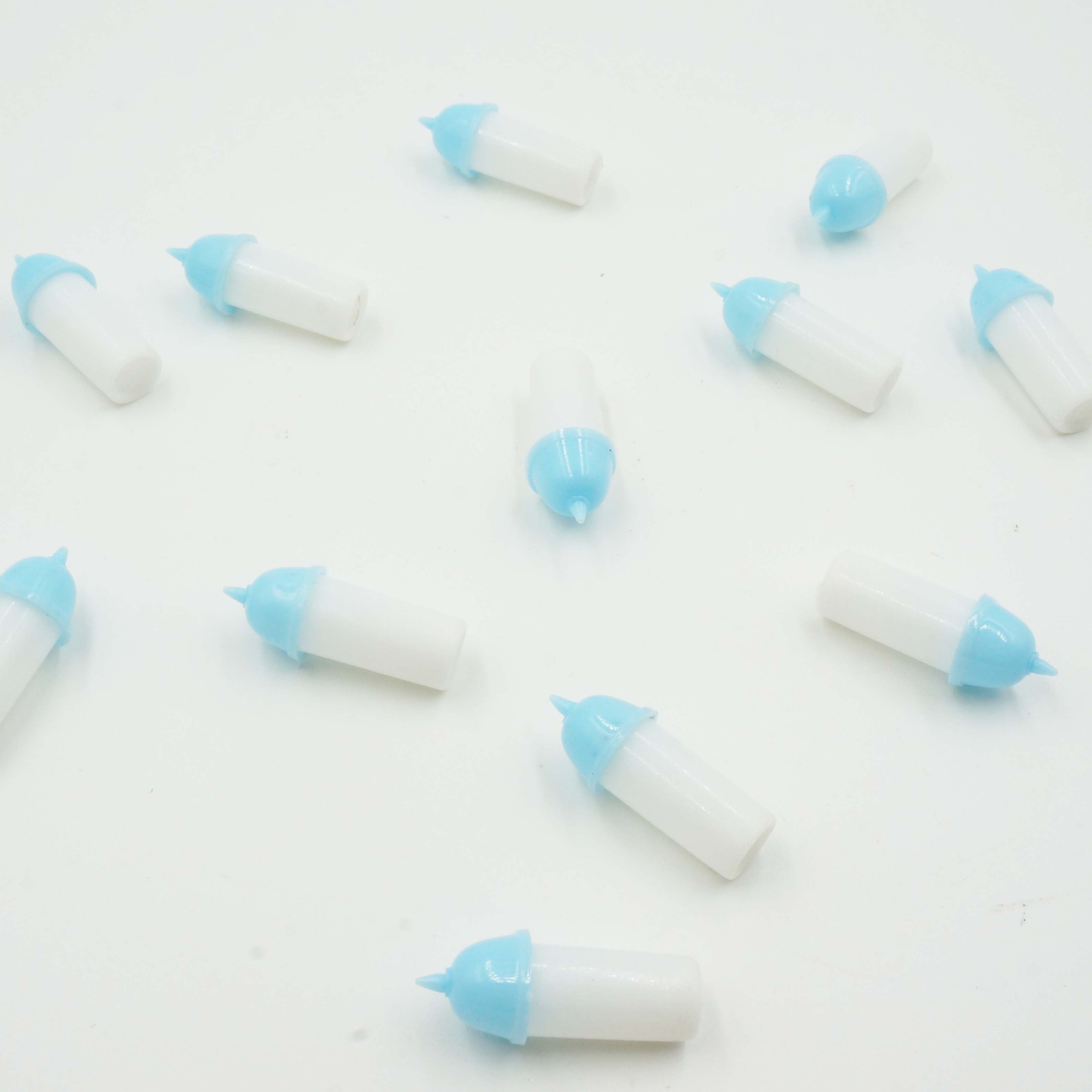 Baby Blue Miniature Baby Bottles Favors 24 Pack - Walmart.com
