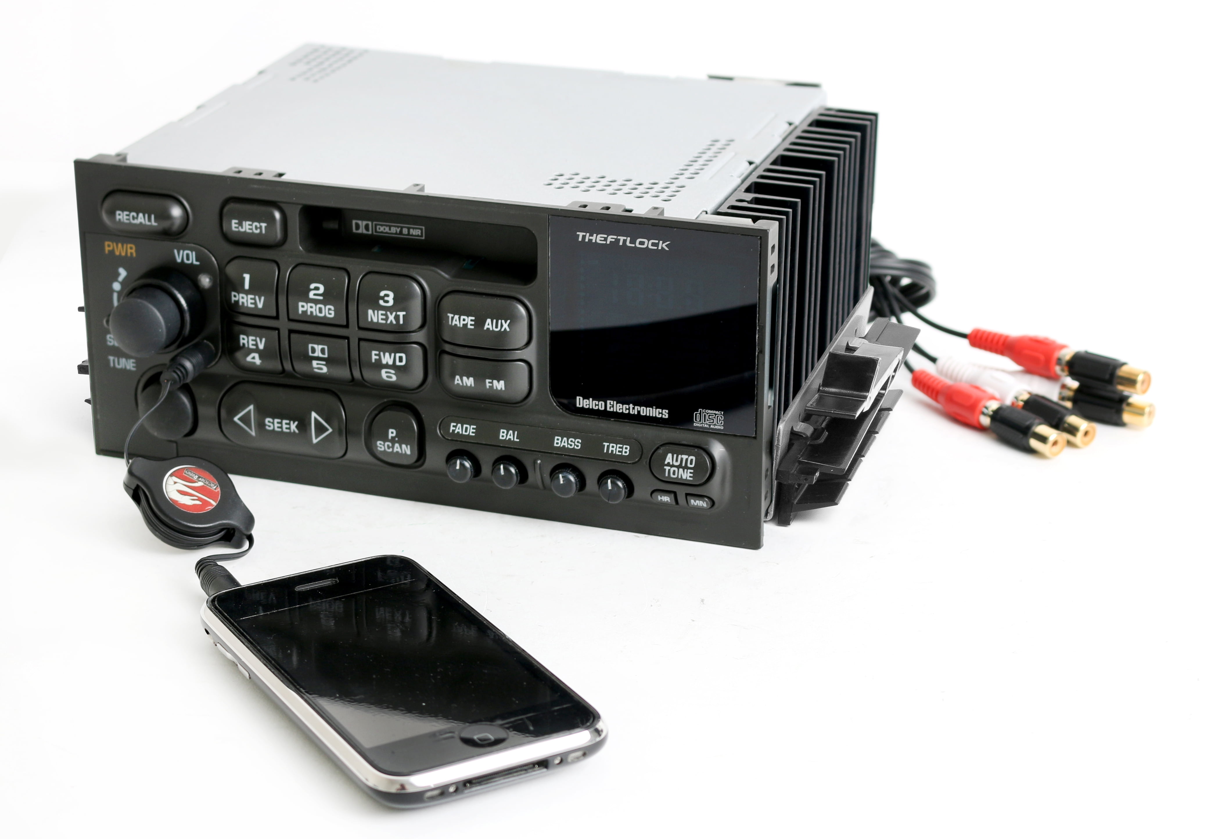 Restored Chevy GMC 95-05 Truck Van Radio AM FM Cassette Player w Aux ...