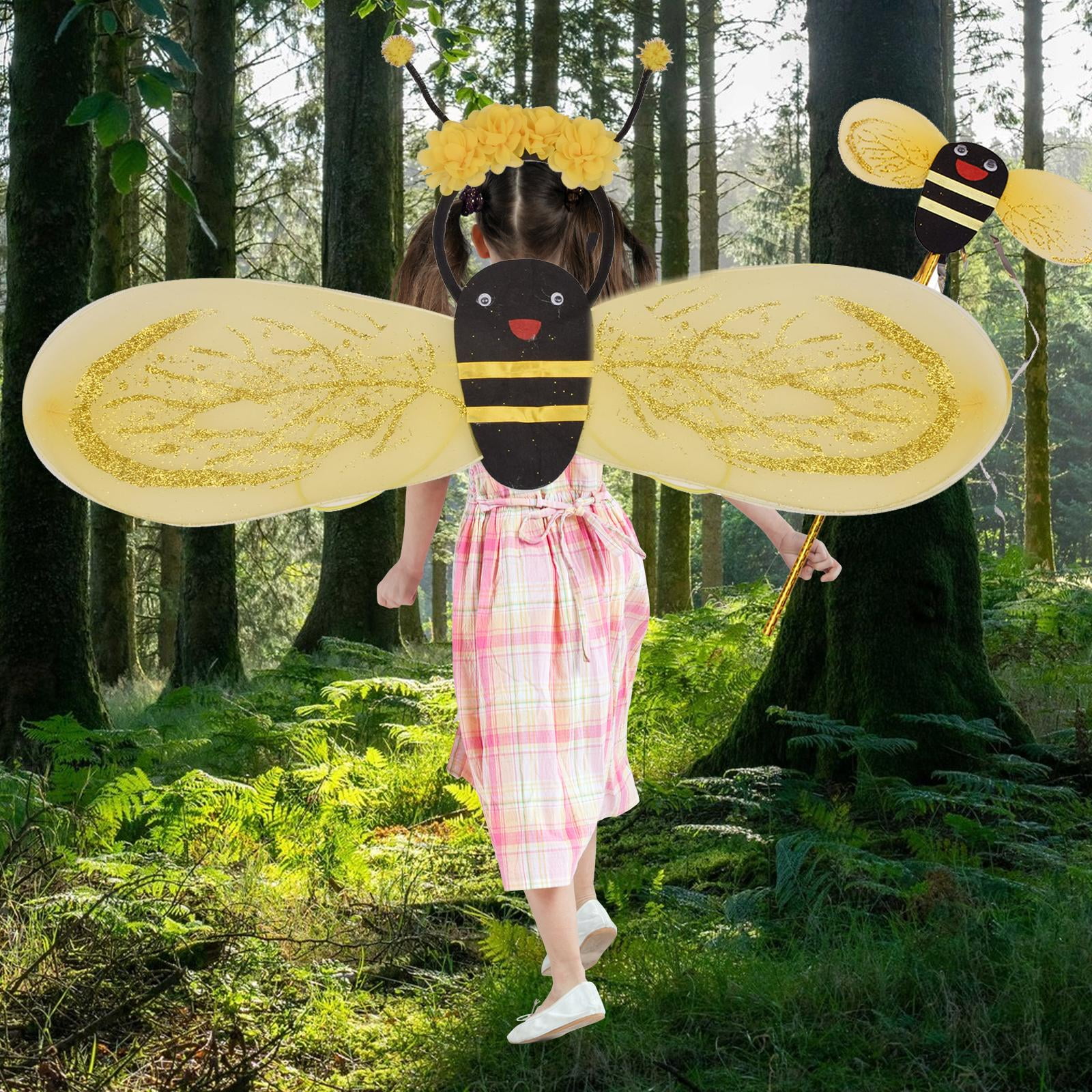 Disfraz de , ala de , juguete suave de simulación, vestido elegante con ...