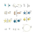 154Pieces DIY Ocean Style Earring Making Kits Including Alloy Pendants ...