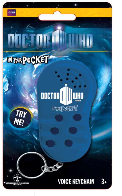 Underground Toys Doctor Who In Your Pocket Talking Voice Keychain ...