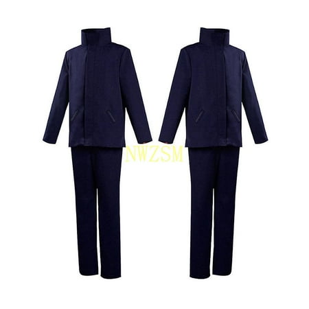 Jujutsu Kaisen Costume Gojo Satoru Cosplay School Uniform Hallowe ...