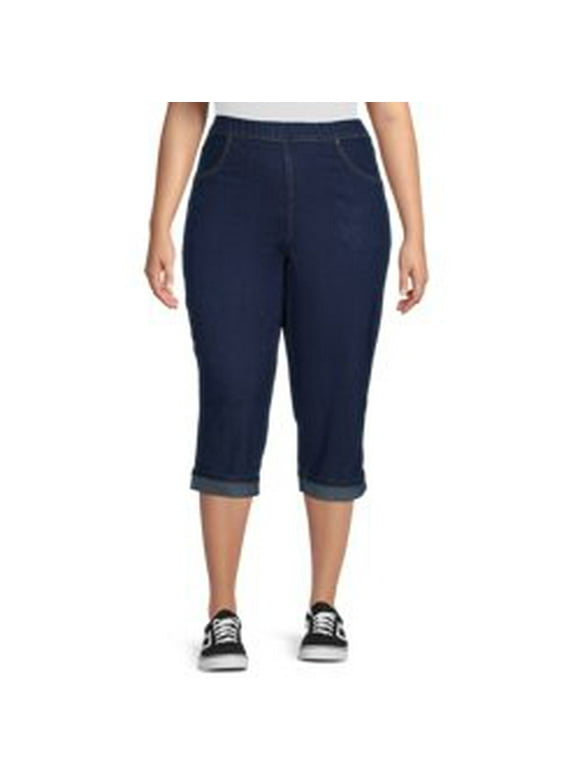 Just My Size Plus Size Capris in Plus Size Pants - Walmart.com