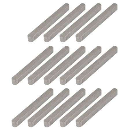 Unique Bargains 50mmx5mmx5mm 304 Stainless Steel Key Stock Keystock ...