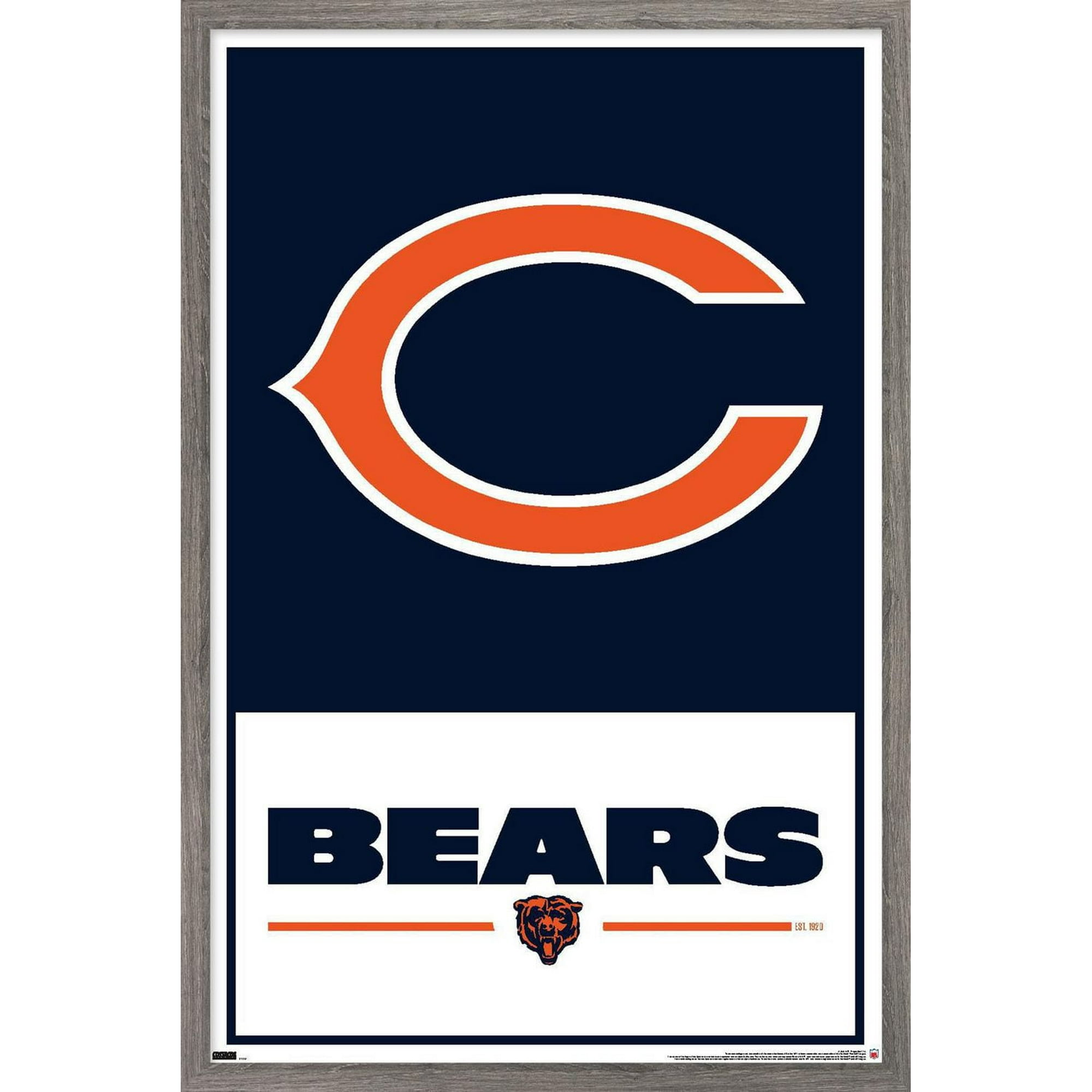Click here for Trends International Nfl Chicago Bears - Logo 21 W... prices
