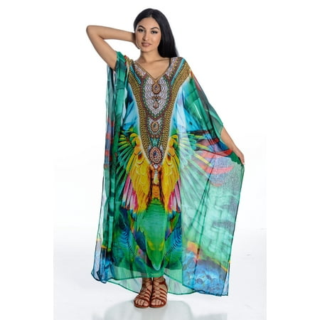 KaftanBuzz Kaftan Dresses for Women Plus Size, African Tribal Caftan ...