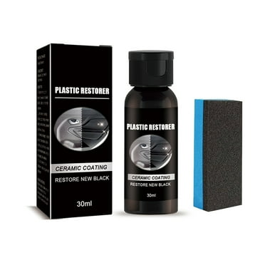 Car Plastic Restorer Back To Black Gloss Auto Interior Leather & Panel ...