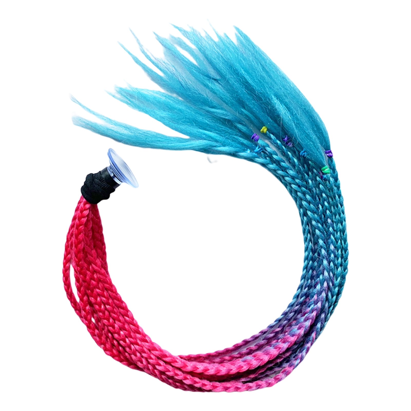 Helmet Braids Ponytail Style Breathable Vibrant Colors Women Motorcycle ...